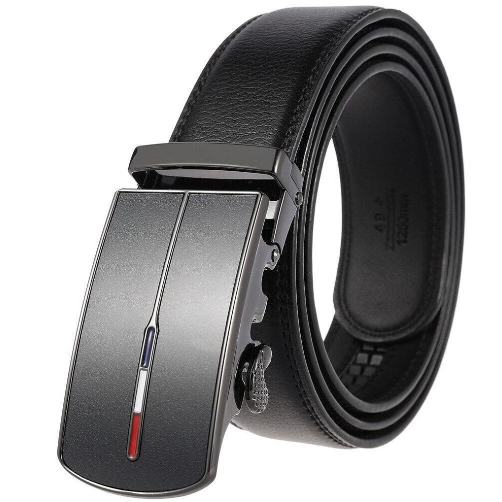 Men's Novak Model Leather Dress Belt | Belt Boutique